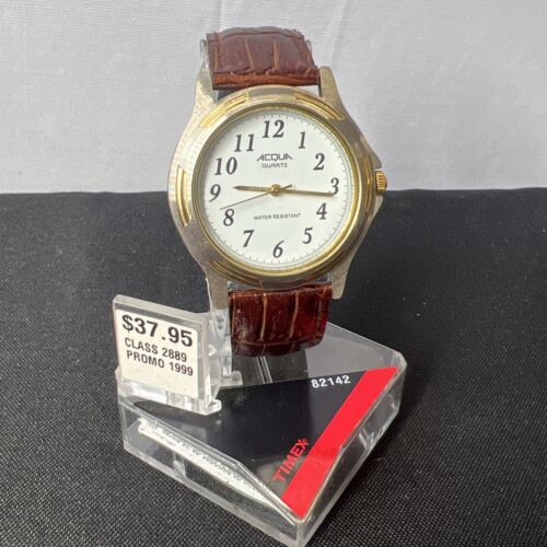Men’s Acqua (Timex) quartz indiglo 37mm watch 82142 (new) | eBay