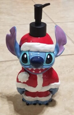 Disney's Lilo & Stitch Santa Stitch Christmas Soap / Lotion Dispenser ...