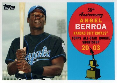 2008 Topps 50th Anniversary All Rookie Team AR90 Angel Berroa Kansas ...