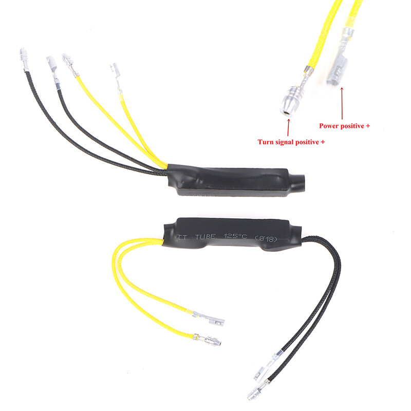 Motorcycle Flasher LED Turn Signal lights Indicator Fault Decoder Solve ...