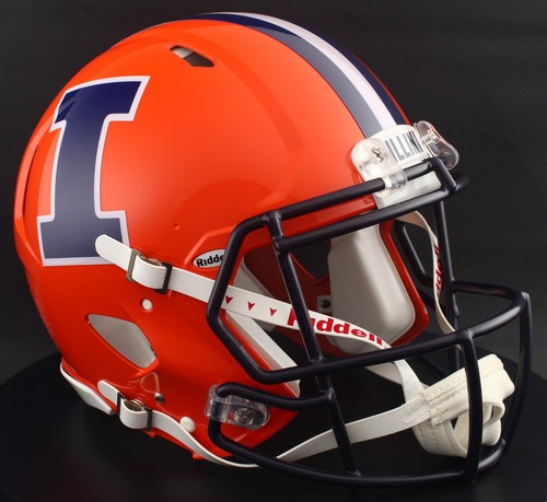 ILLINOIS FIGHTING ILLINI NCAA Riddell Speed Full Size REPLICA Football ...