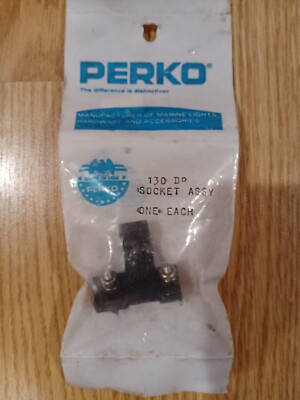 PERKO SIDE LIGHT SOCKET ASSEMBLY 130-DP FOR 1264-CHR SIDE LIGHTS | eBay