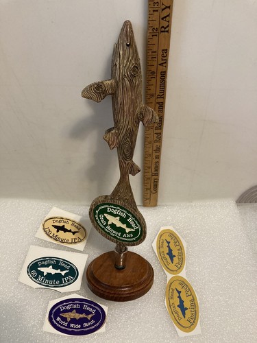 DOGFISH HEAD DRIFTWOOD SHARK draft beer tap handle. DELAWARE | eBay