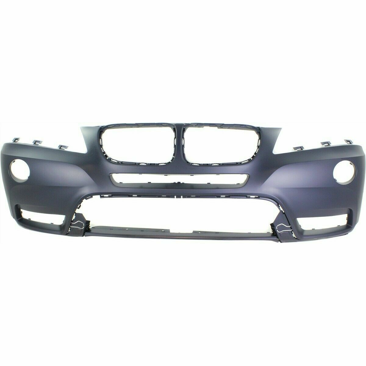 NEW Front Bumper Cover w/ Fog Lamp Holes, Primed for 2011-2014 BMW X3 ...