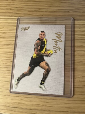 Dustin Martin AFL Footy Stars Blank Canvas 160/250 Richmond Tigers Card ...