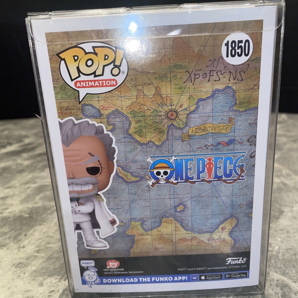 Funko Pop! One Piece Monkey D. Garp #1850 Funko Exclusive w/ Protector ...