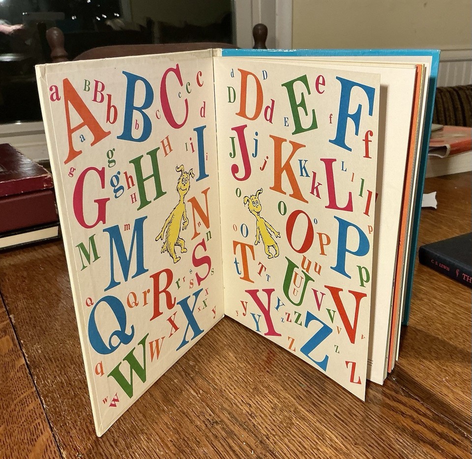 Dr. Seuss’s ABC Book 1963 First Edition First Printing HC w/ Dust ...