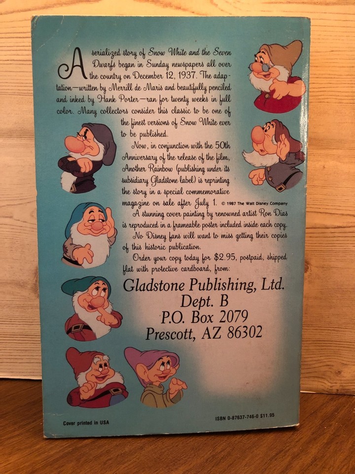 Overstreet Comic Book Price Guide #17 1987 Ron Dias cover Snow White ...