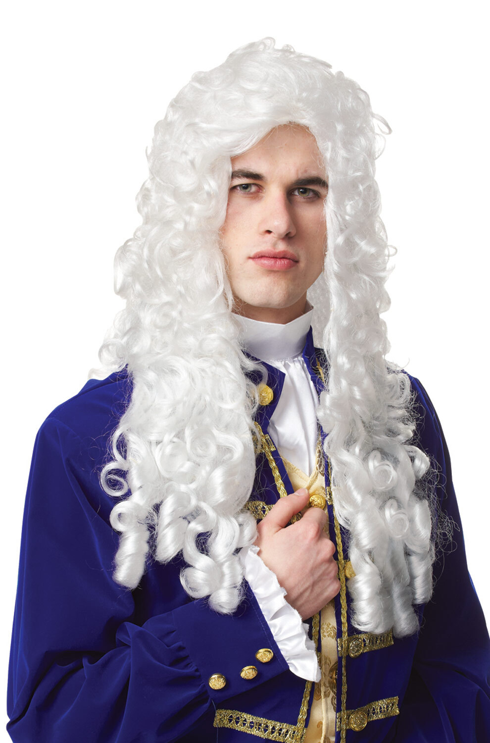 Victorian Duke Nobleman Wig (White) | eBay