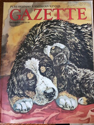 Pure-bred dogs/American Kennel Gazette Magazine 1986 | eBay
