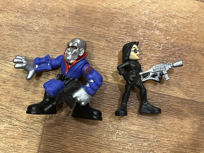 GI JOE COMBAT HEROES Destro and Baroness | eBay