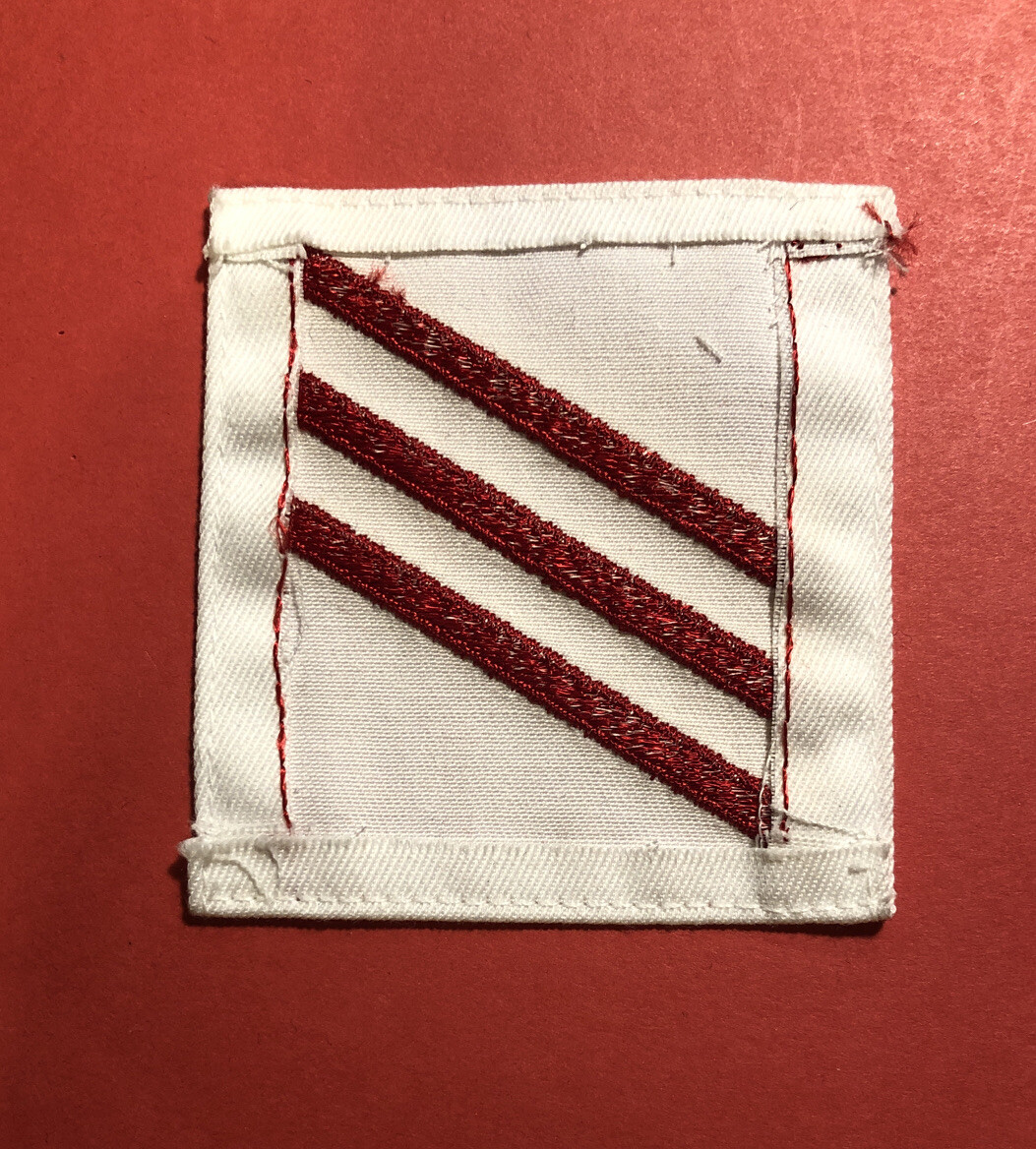 Military US Navy Seaman Rank E3 3 1/4” x 3 1/2” Patch #K394 | eBay