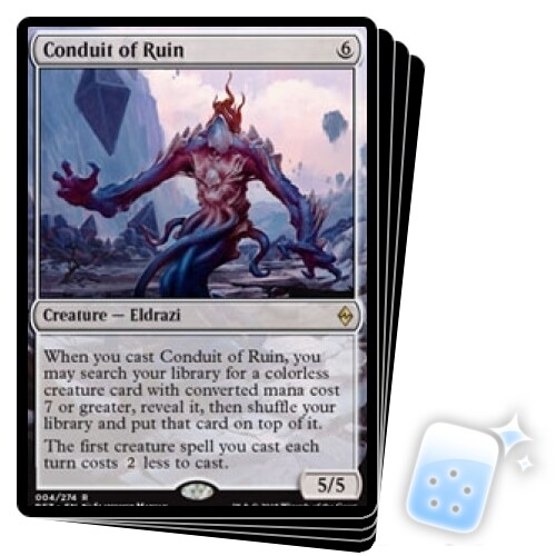 CONDUIT OF RUIN X4 Battle For Zendikar BFZ Magic MTG MINT CARD | eBay