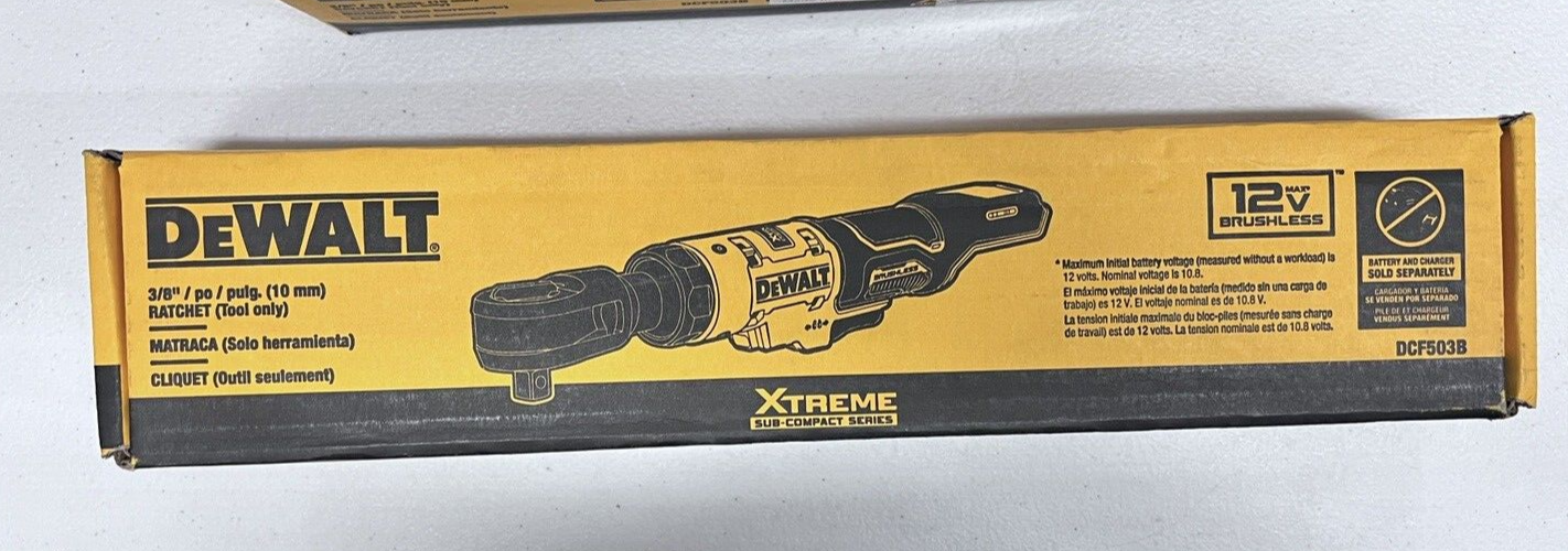 NEW DeWALT DCF503B Xtreme 12V 3/8" Ratchet TOOL ONLY 885911738217 | eBay