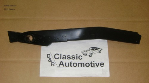 1970-1973 Camaro Frame Rail Rear Section LH Firebird Trans Am TA 70 71 ...