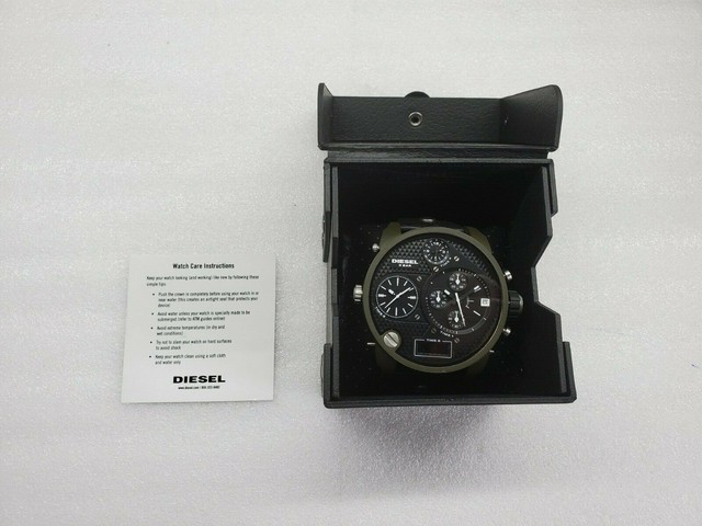 Men's Diesel Badass Oversized Chronograph Watch DZ7250 for sale online ...