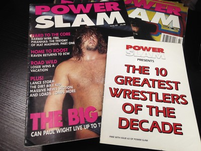 WWE Power Slam Magazine # 63 BIG SHOW WWF Wrestling Magazine + Poster ...