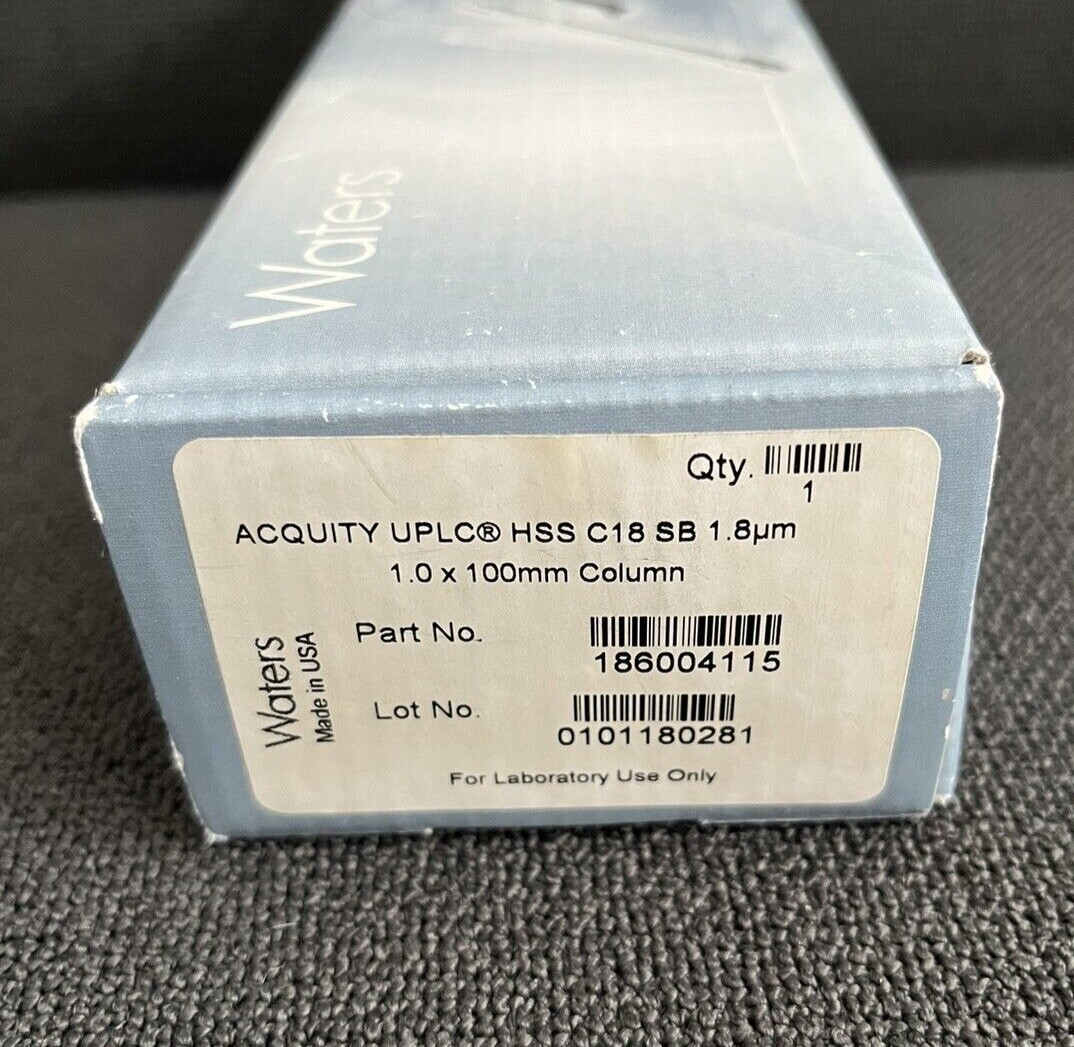 Waters ACQUITY UPLC HSS C18 SB Column (186004115) 1.8um 1.0 x 100mm | eBay