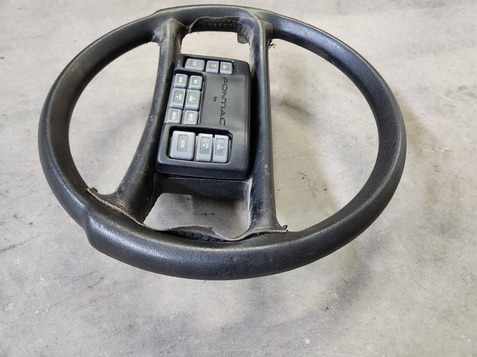 1989 Pontiac Firebird Trans Am Steering Wheel w Radio Controls | 86-89 ...