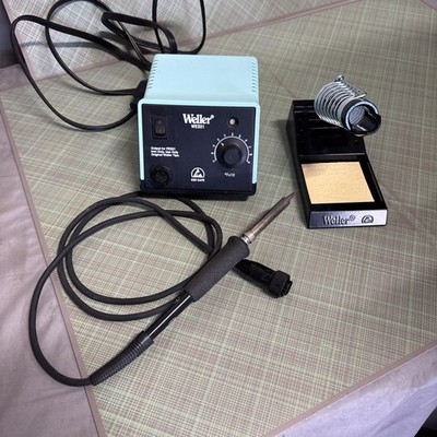 Weller WES51 Soldering Station With Iron & Stand Adjustable Heat Tested ...