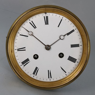 LARGE ANTIQUE FRENCH CLOCK MOVEMENT S.Marti STUNNING OPEN PORCELAIN ...