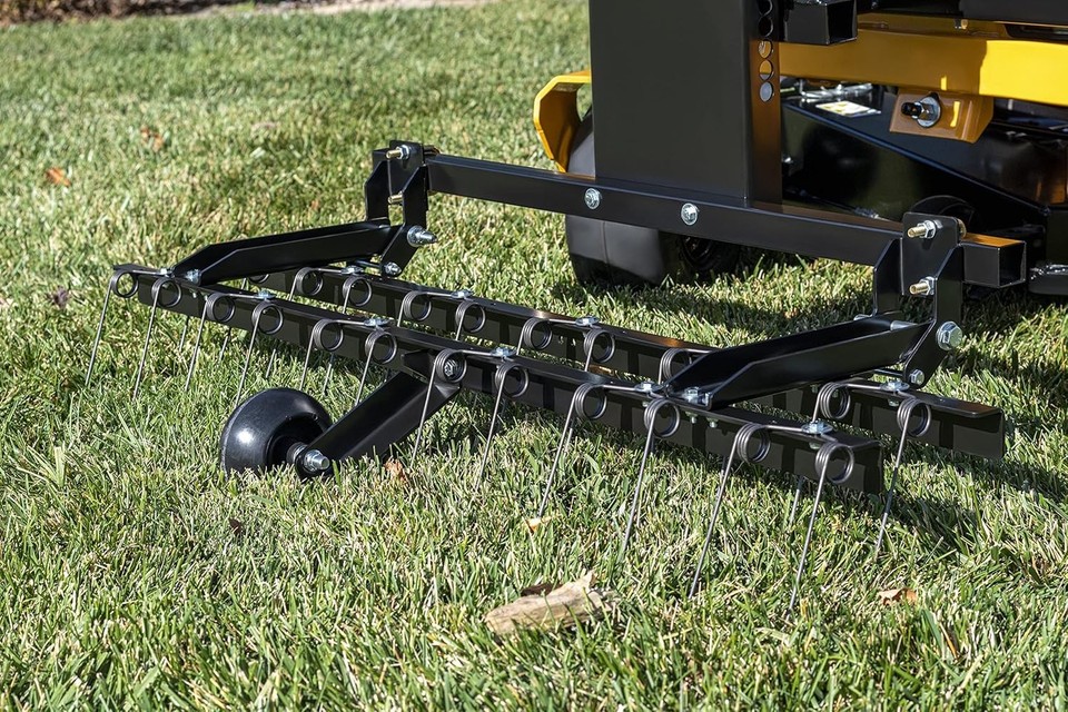 Agri-Fab 45-0629 48" Zero Turn Riding Lawn Mower Front Mount Dethatcher ...