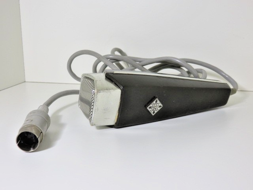 Vintage Telefunken TD7 Dynamic Mic Microphone w/ Extra 3-Pin to 1/8 ...