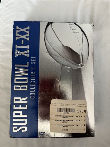 NFL Films Super Bowl Collection - Super DVD 85393878122| eBay