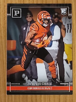 Jamar Chase 2021 Panini Chronicles Rookie Card RC #PA-24 Cincinnati ...