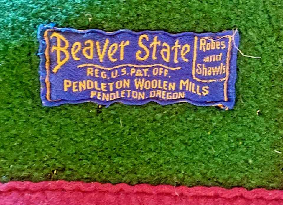 Vintage Pendleton Beaver State Wool Blanket Chief Joseph | eBay UK