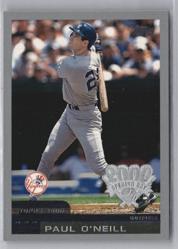 2000 (YANKEES) Topps Opening Day #51 Paul O'Neill Baseball | eBay