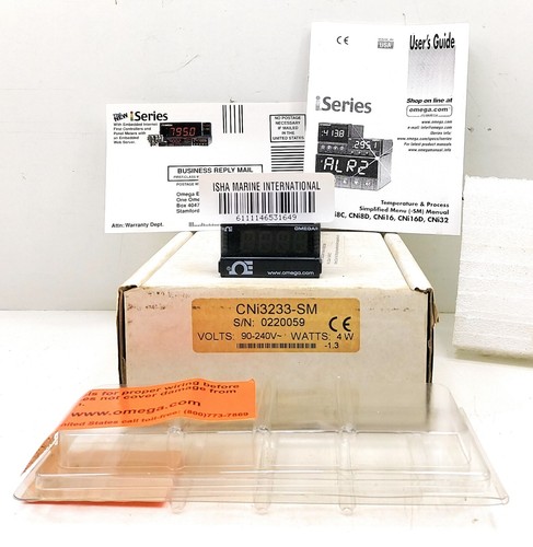 Omega CNi3233-SM DIN Process Temperature Microprocessor Controller ...