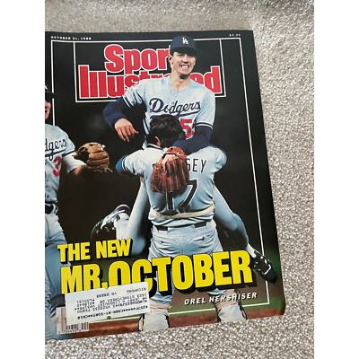 Sports Illustrated October 31, 1988 Orel Hershiser Los Angeles Dodgers ...