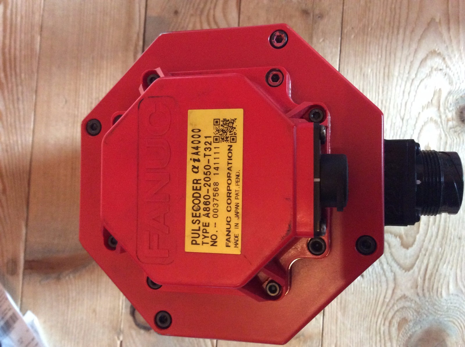 FANUC AC Servo Motor A06B-2239-B100 ais 12/4000HV-B, PULSE CODER A860 ...