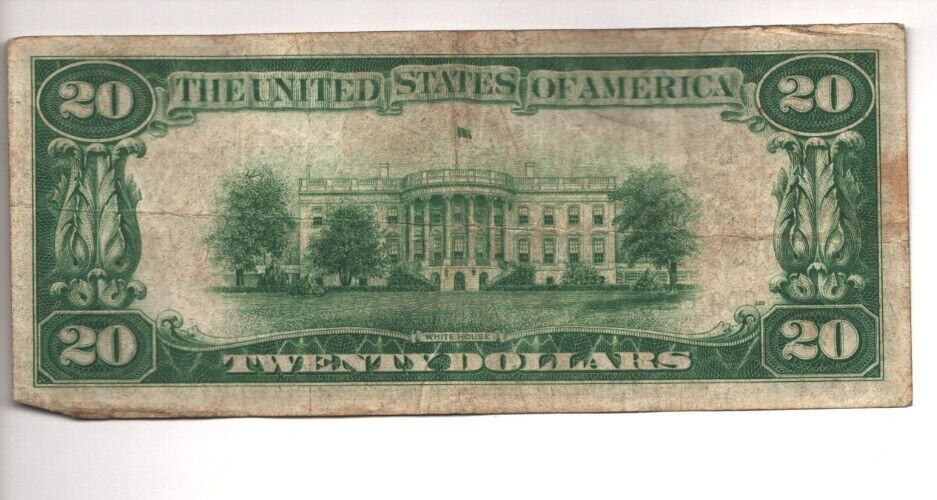 RARE Series 1928 U.S. $20 Bill Philadelphia Gold Demand Note | eBay