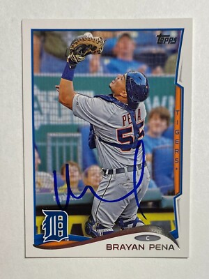 Tony Pena Signed Topps #6 2009 Card Kansas City Royals Auto MLB RAD | eBay