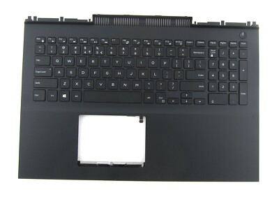 New Dell Inspiron 15 7566 7567 Palmrest US Backlit Keyboard KX8XW MDC8K ...
