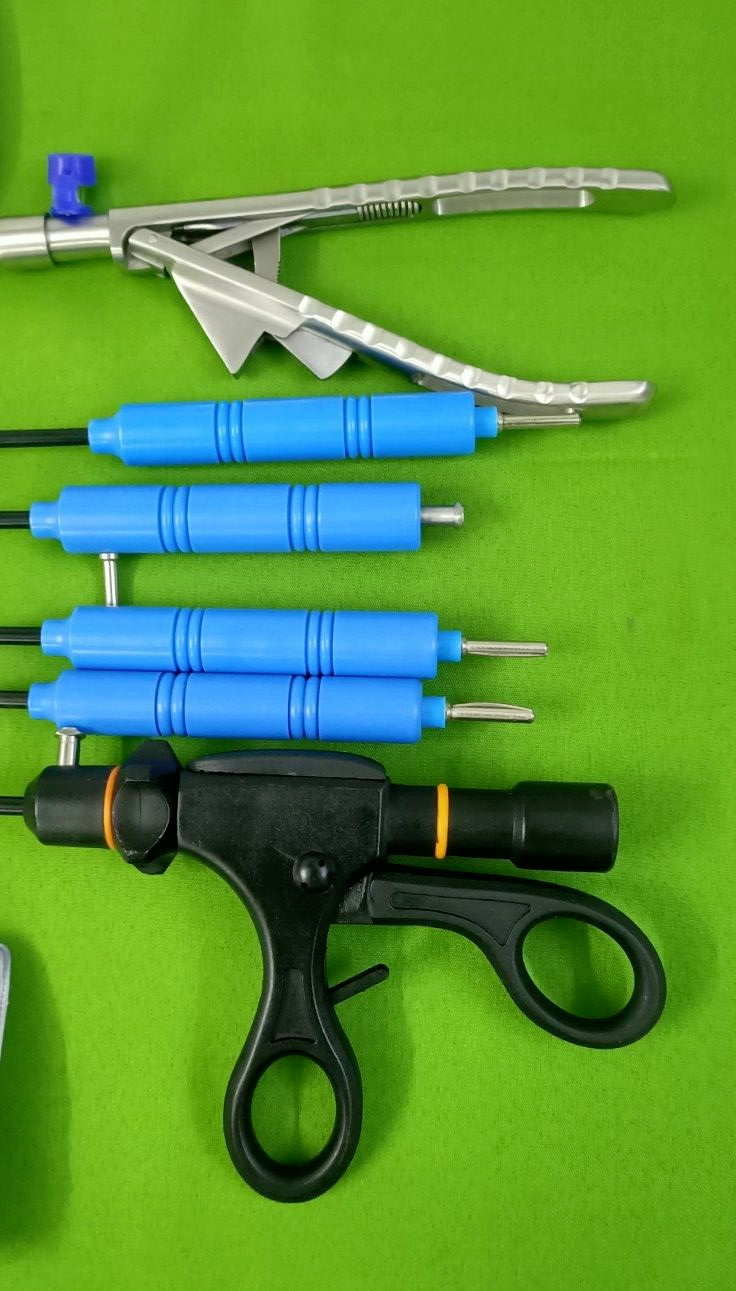 8pc Laparoscopic Mini Surgery Set 5mmx330mm Endoscopy Reusable ...