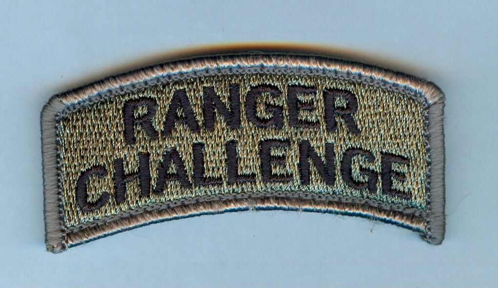 ARMY ROTC RANGER CHALLENGE SHOULDER TAB - ACU SUBDUED (FOLIAGE GREEN ...