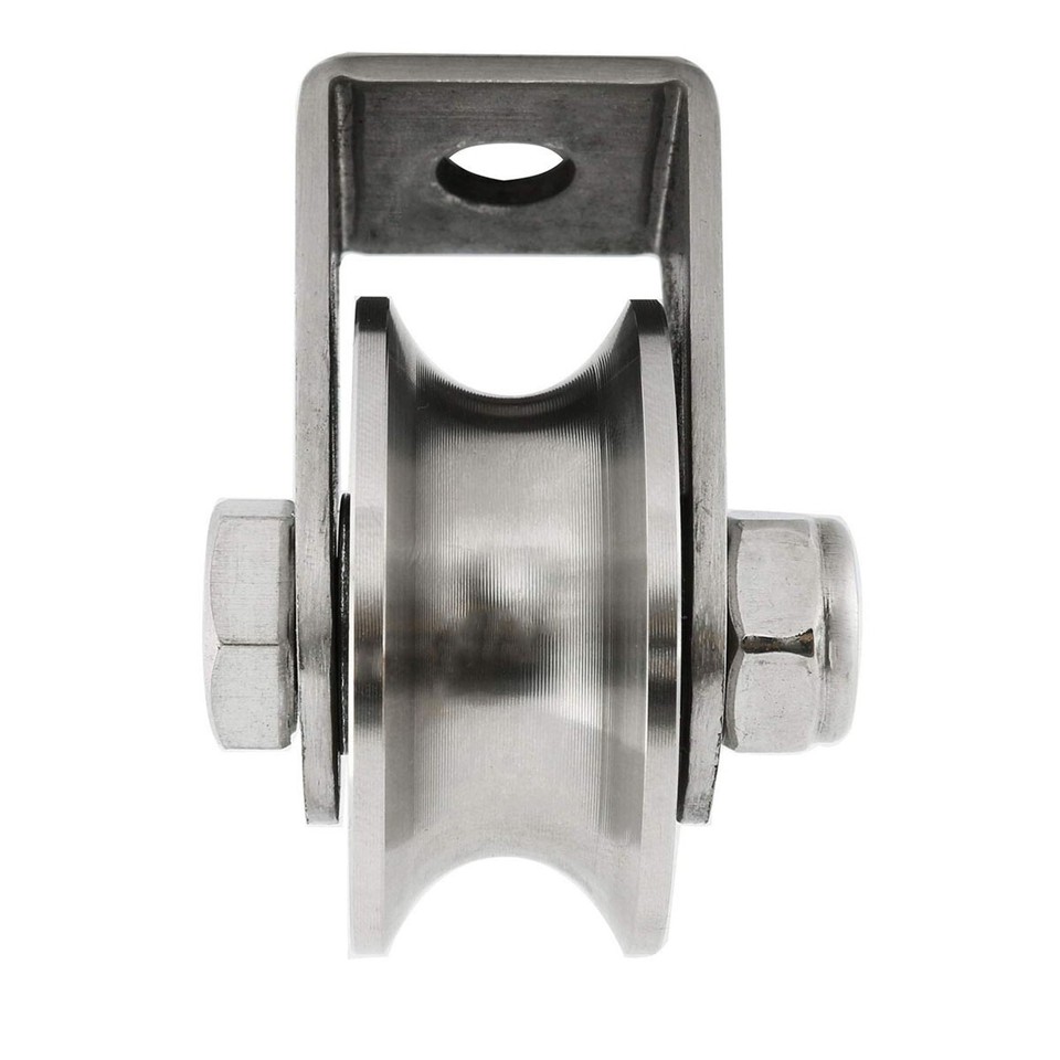 U Cable Rollers Steel Pulley Wire Rope Cable Pulley Wheel Pulleys for ...