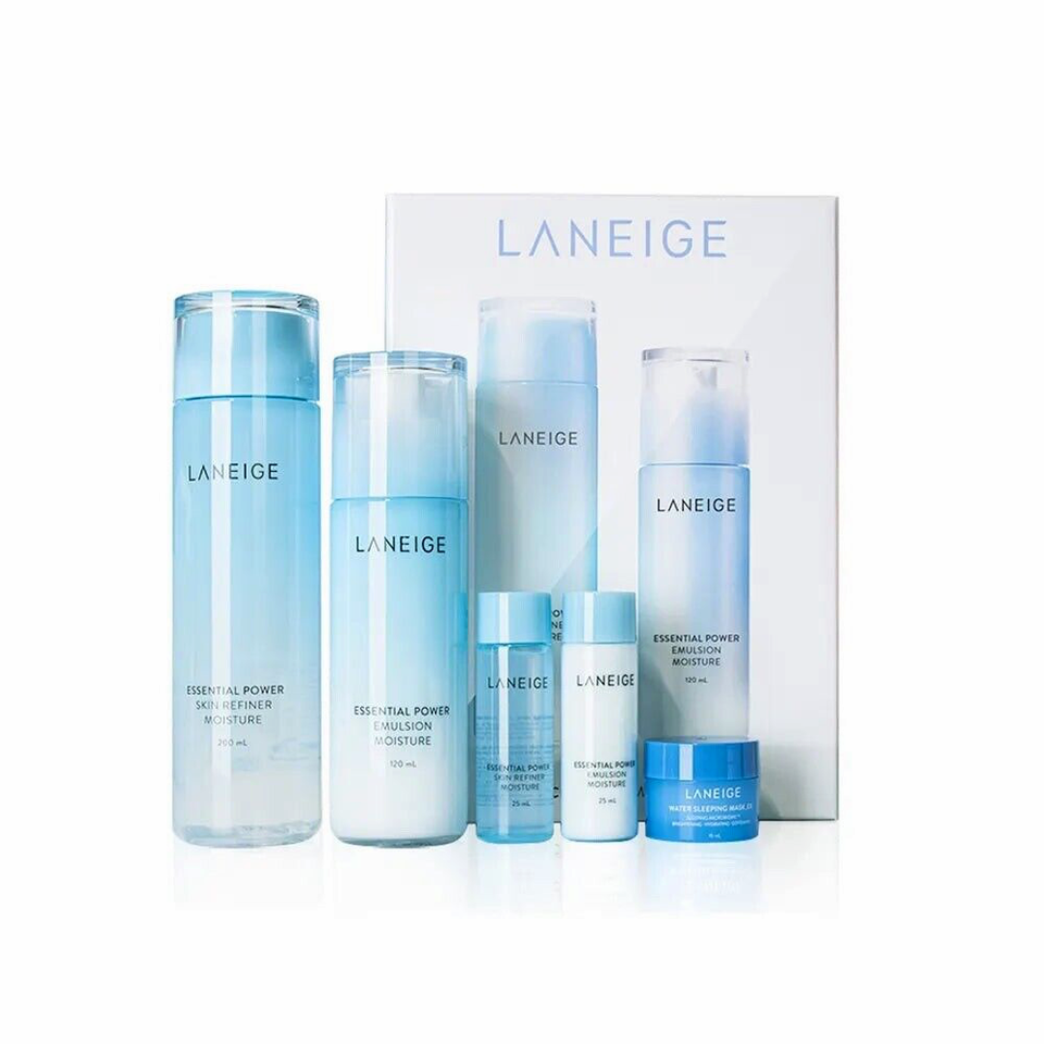 LANEIGE Basic Duo ~Moisture~ 5pc Gift Set, New in Box | eBay