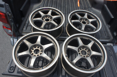 JDM 17" 5Zigen Pro Racer GN wheels for honda accord cl1 tsx rsx dc5 ...