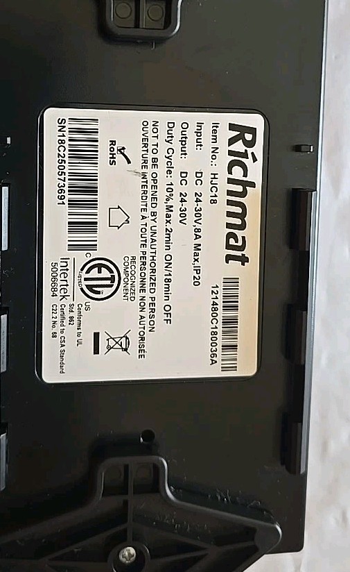 Adjustable Bed Richmat HJC18 Control Box Replacement | eBay