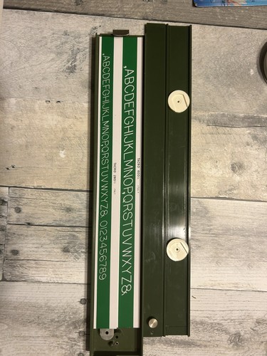 Vintage TACRO Guides 5110 Lettering Drafting Engineering Vertical And ...