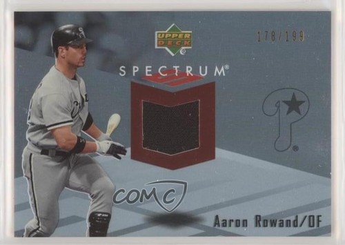 2007 Upper Deck Spectrum Swatches /199 Aaron Rowand #SSW-AR | eBay