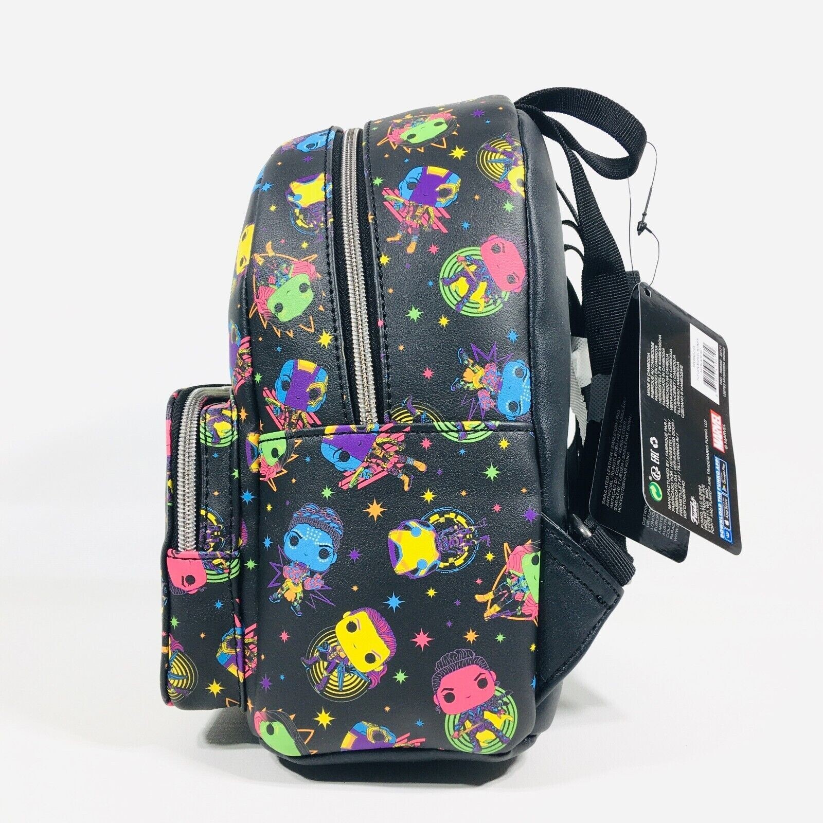 Funko Pop Marvel Guardians Of The Galaxy MINI Backpack Black 11" " Ages ...
