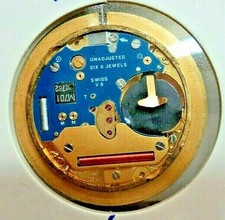 Working Eta 959.001 Swiss 6j Quartz Movement With Dial Spacer Hands for ...
