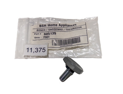 Bosch 605139 Dryer Leveling Leg Foot | eBay