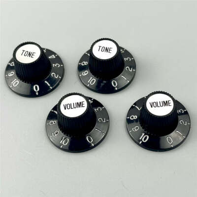 Jazzmaster Vintage Witch Hat Knob Black Knobs Guitar Knobs For Gibson SG LP | eBay