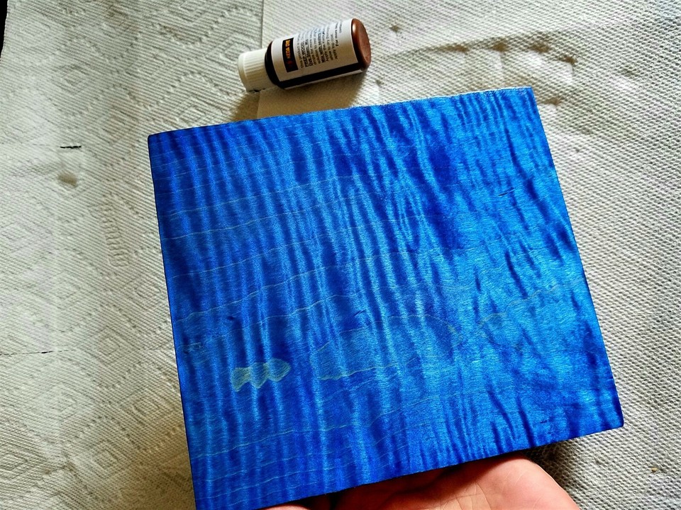 Keda Blue Dye Wood Stain Is Alcohol Based Dye Stain That Makes Vibrant ...